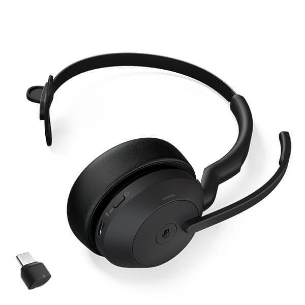 Jabra Evolve2 55 USB-C MS Mono Bluetooth Headset | 25599-899-899 ...